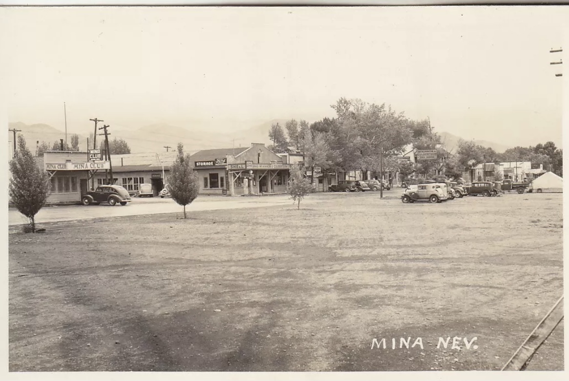 History of Mina NV in photographs – Mina Nevada